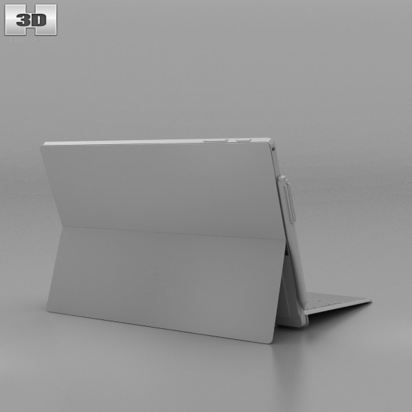 Microsoft Surface Pro 4 Rojo Modelo 3D - Descargar Tableta on 3DModels.org