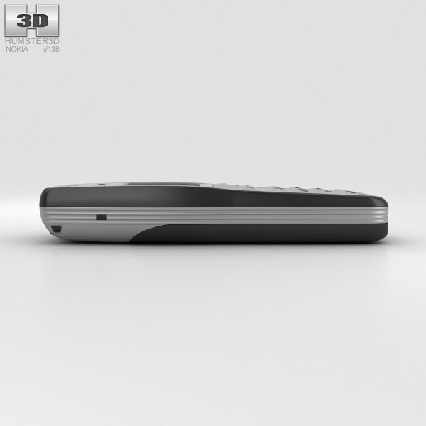 Nokia 1100 Preto Modelo 3D - Baixar Telefone no 3DModels.org