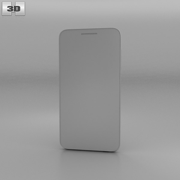 Vodafone Smart Prime 6 Gray 3D model - Download Phones on 3DModels.org