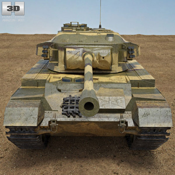 Centurion Tank 3D model - Download Tank on 3DModels.org