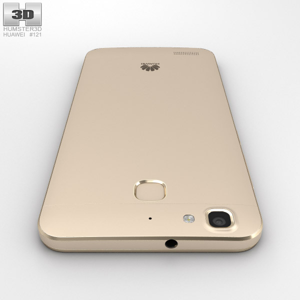 Huawei Enjoy 5S Gold 3D model - Download Phones on 3DModels.org