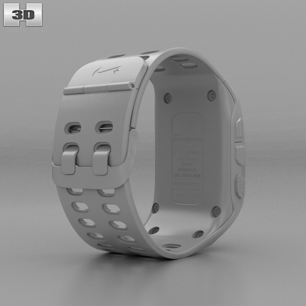 Nike+ SportWatch GPS Black 3D model - Download Smart watch on 3DModels.org