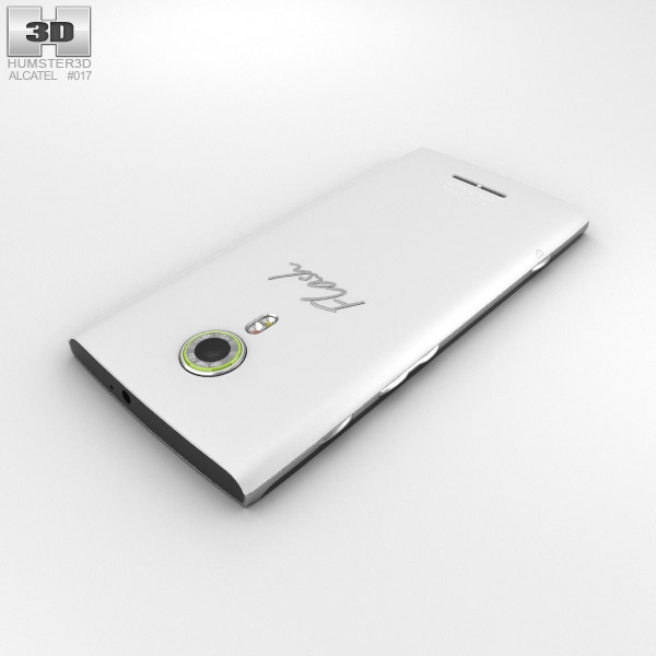 Alcatel Flash 2 Mica White 3D model - Download Phones on 3DModels.org