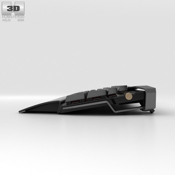 Asus ROG GK2000 Keyboard 3D model - Download Computer Accessories on ...