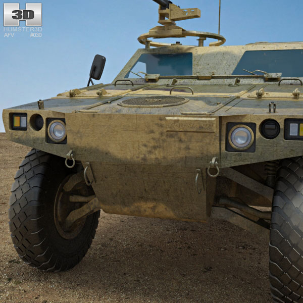 Panhard VBL Modelo 3D - Descargar Vehículo de combate on 3DModels.org