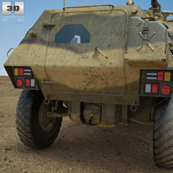 Panhard VBL 3D model - Download Fighting Vehicle on 3DModels.org