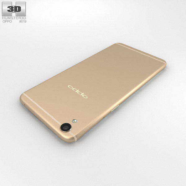 Oppo R9 Plus Gold 3D model - Download Phones on 3DModels.org