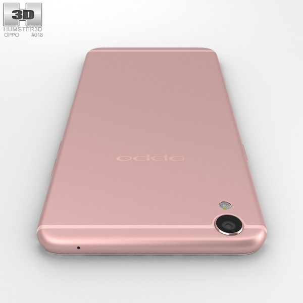 Oppo R9 Rose Gold 3D model - Download Phones on 3DModels.org