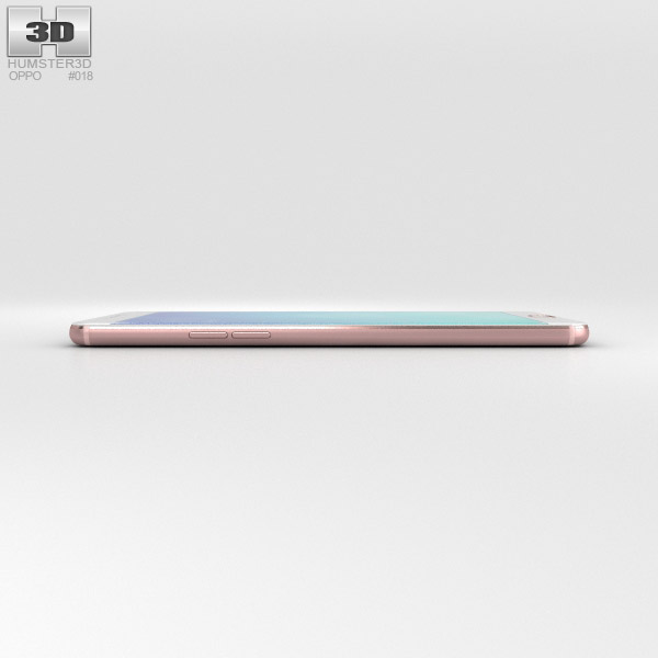 Oppo R9 Rose Gold 3D model - Download Phones on 3DModels.org