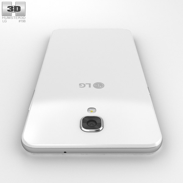 Smartphone LG X Screen White Modelo 3D - Descargar Teléfonos on ...