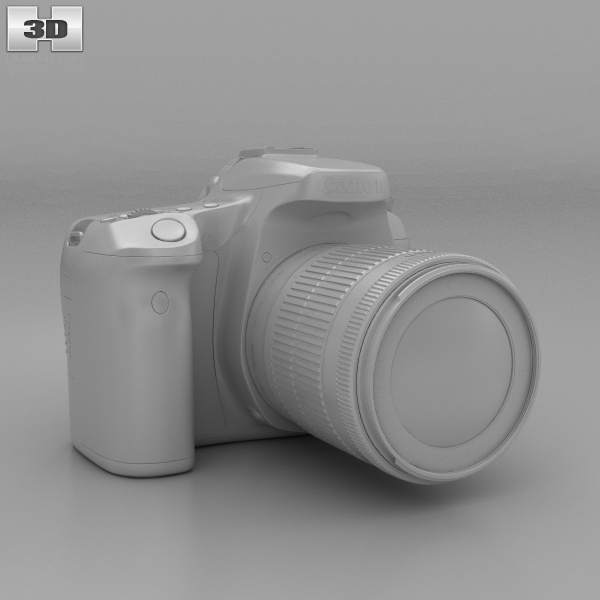 Canon EOS 70D 3D model - Download Photo camera on 3DModels.org