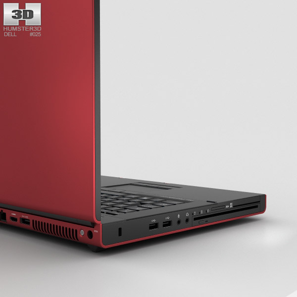 Dell Mobile Precision M6800 3D model - Download Laptop on 3DModels.org