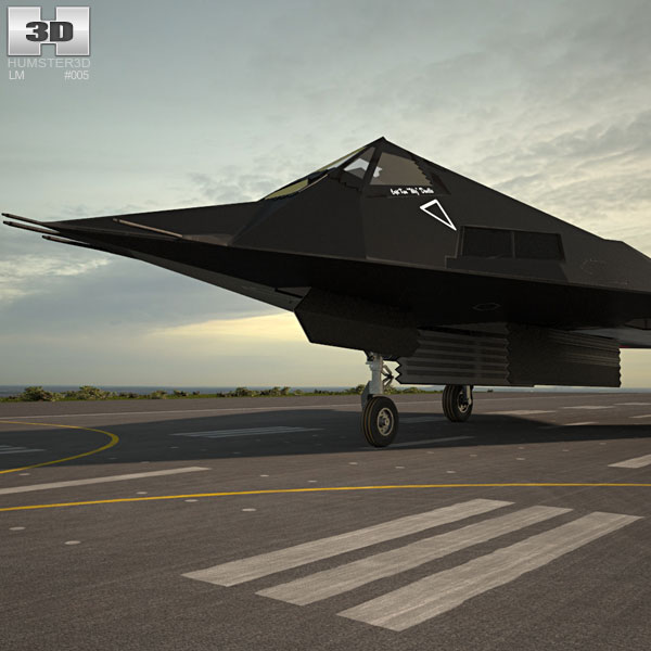 stealth aircraft 3D 모델 다운로드 - 3DModels.org