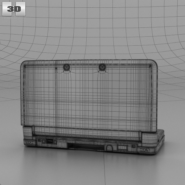 Nintendo 3DS 3D model - Download Game Console on 3DModels.org