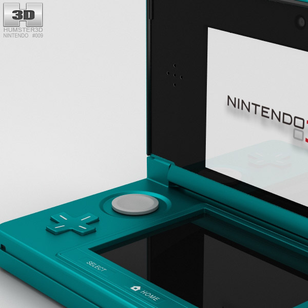 Nintendo 3DS 3D model - Download Game Console on 3DModels.org