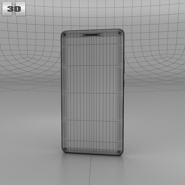 샤오미 Mi Max 골드 3D 모델 - 다운로드 전화 on 3DModels.org