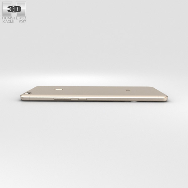 Xiaomi Mi Max Gold 3D model - Download Phones on 3DModels.org