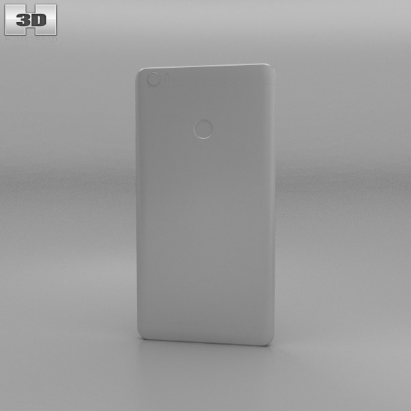 Xiaomi Mi Max Gray 3D model - Download Phones on 3DModels.org