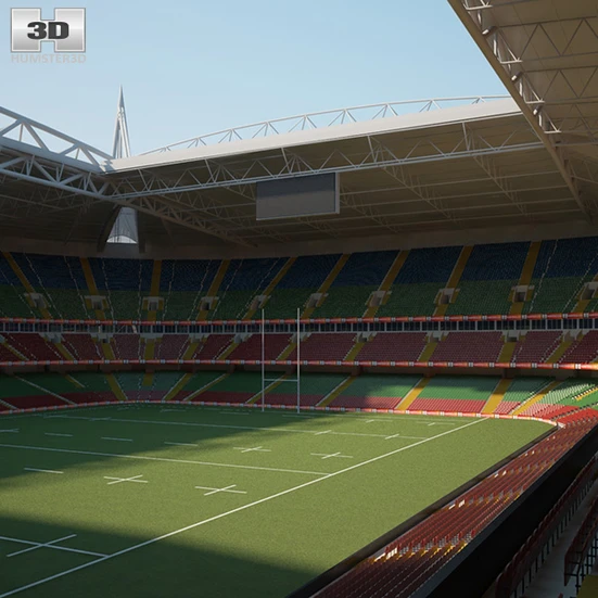 Rugby Stadium 3D Models Download - 3DModels.org