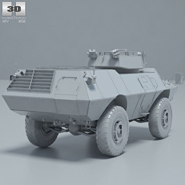 M1117 Armored Security Vehicle 3D model - Download Fighting Vehicle on ...