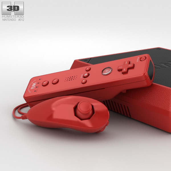 Nintendo Wii Mini 3D model - Download Game Console on 3DModels.org