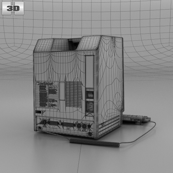 Apple Macintosh Classic 3D model - Download Desktop Computer on ...