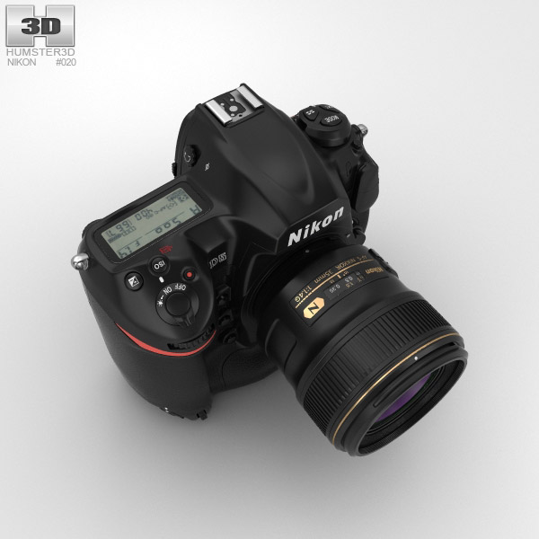 Nikon D5 3D model - Download Photo camera on 3DModels.org