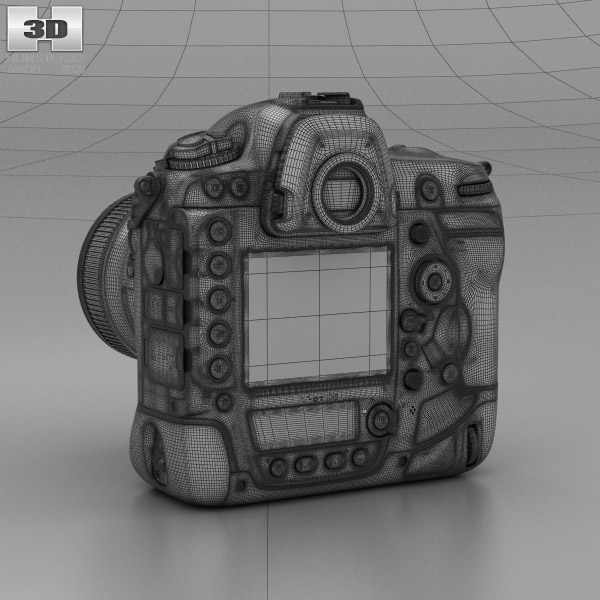 Nikon D5 3D model - Download Photo camera on 3DModels.org