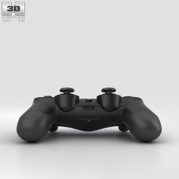Sony DualShock 4 Controller 3D model - Download Game Console on ...