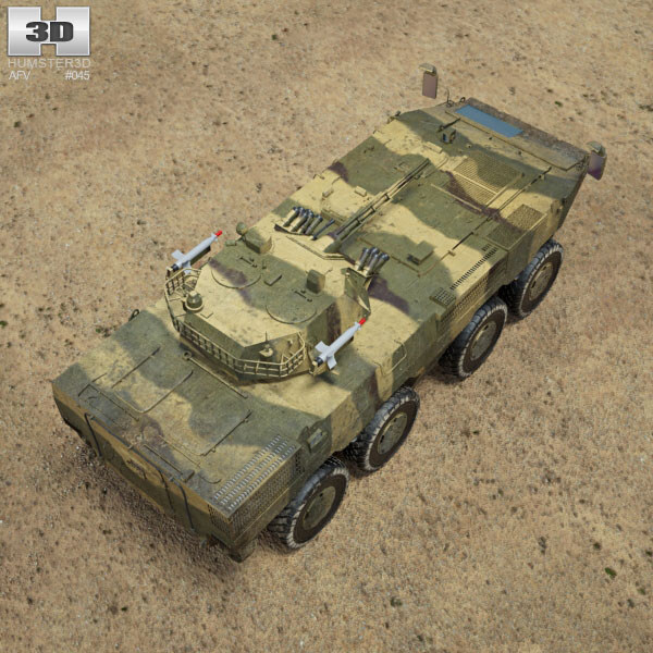 ZBL-09 Veículo de Combate de Infantaria Chinês Modelo 3D - Baixar ...