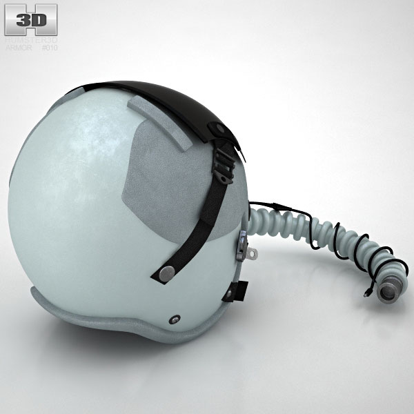 Pilot Helmet 3D model - Download Armor on 3DModels.org