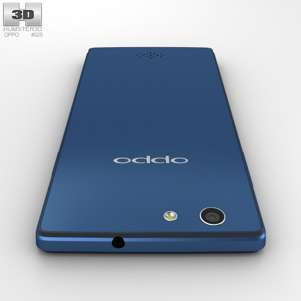 Oppo Neo 5 Azul Modelo 3D - Descargar Teléfonos on 3DModels.org