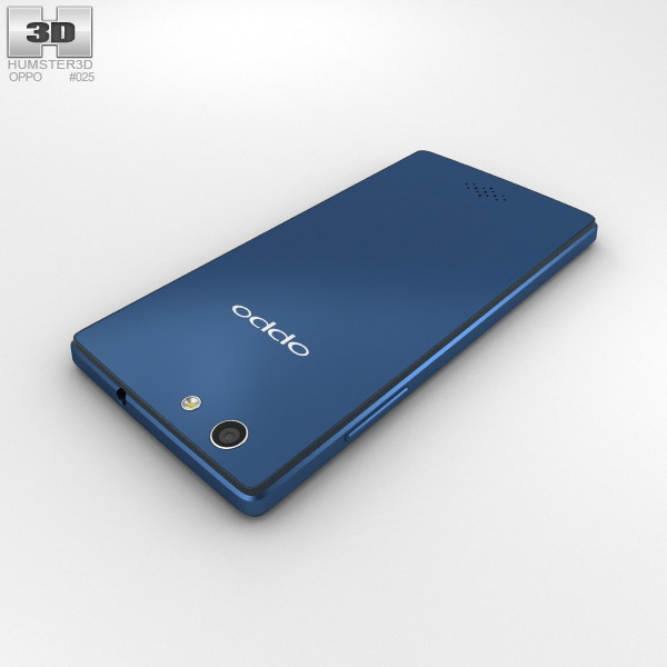 Oppo Neo 5 Blue 3D model - Download Phones on 3DModels.org