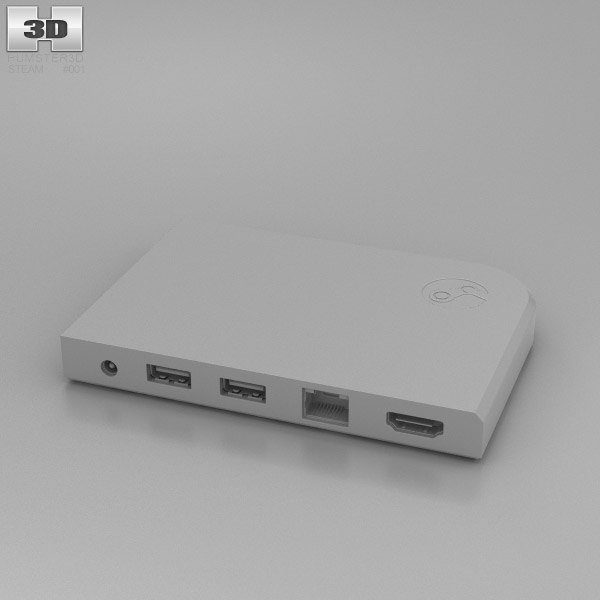 Steam Link 3D model - Download Game Console on 3DModels.org