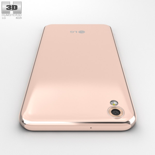 LG U Pink 3D model - Download Phones on 3DModels.org