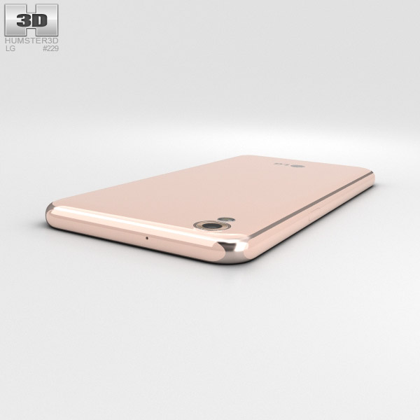 LG U Pink 3D model - Download Phones on 3DModels.org