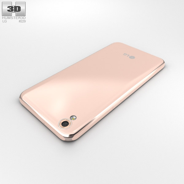 LG U Pink 3D model - Download Phones on 3DModels.org