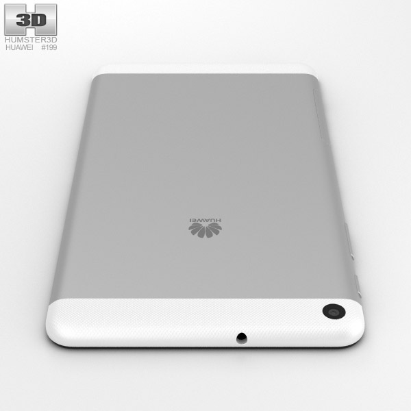 Huawei MediaPad T2 7.0 Silver 3D model - Download Tablet on 3DModels.org