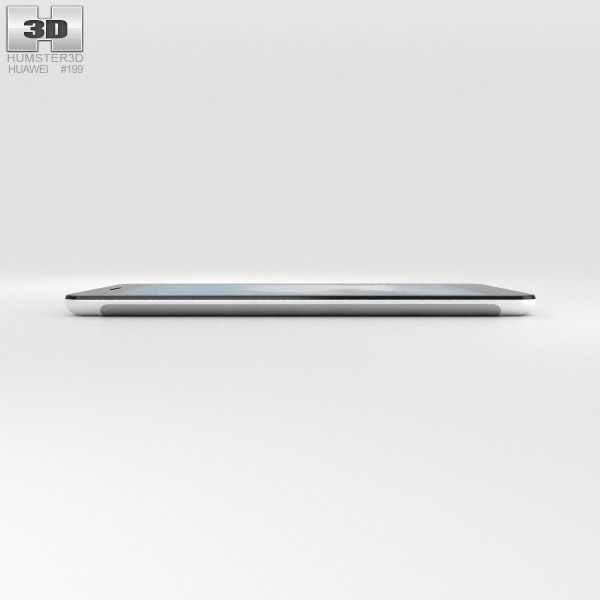 Huawei MediaPad T2 7.0 Silver 3D model - Download Tablet on 3DModels.org
