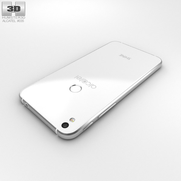 Alcatel Shine Lite Pure White Modelo 3D - Descargar Teléfonos on ...