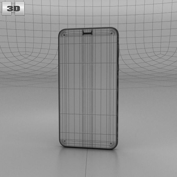 Sharp Aquos U SHV35 Blue 3D model - Download Phones on 3DModels.org