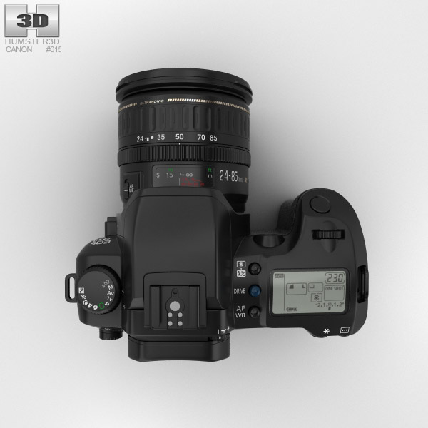 Canon EOS D30 Modelo 3D - Baixar Câmera fotográfica no 3DModels.org