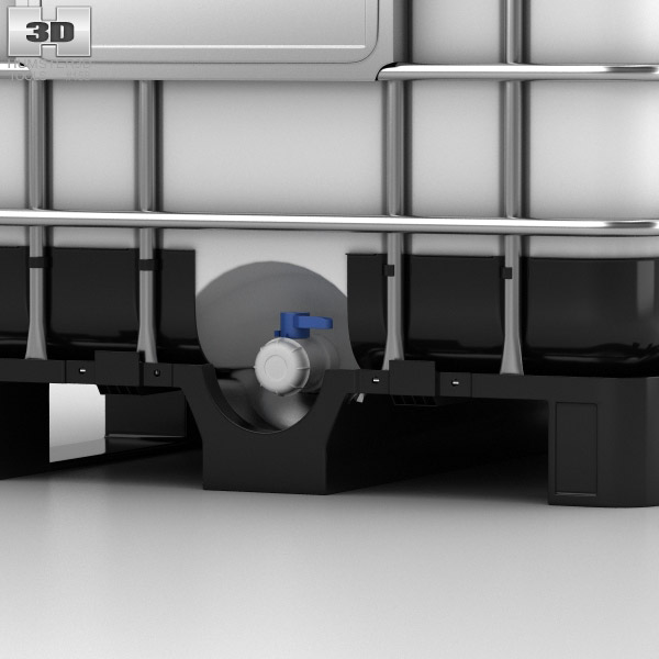 IBC Container 3D model - Download Tools on 3DModels.org