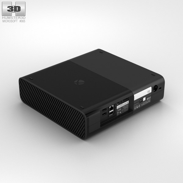Microsoft Xbox 360 E 3D model - Download Game Console on 3DModels.org