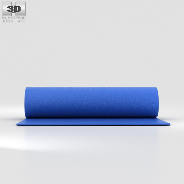 Yoga Mat 3D model - Download Sports Equipment on 3DModels.org