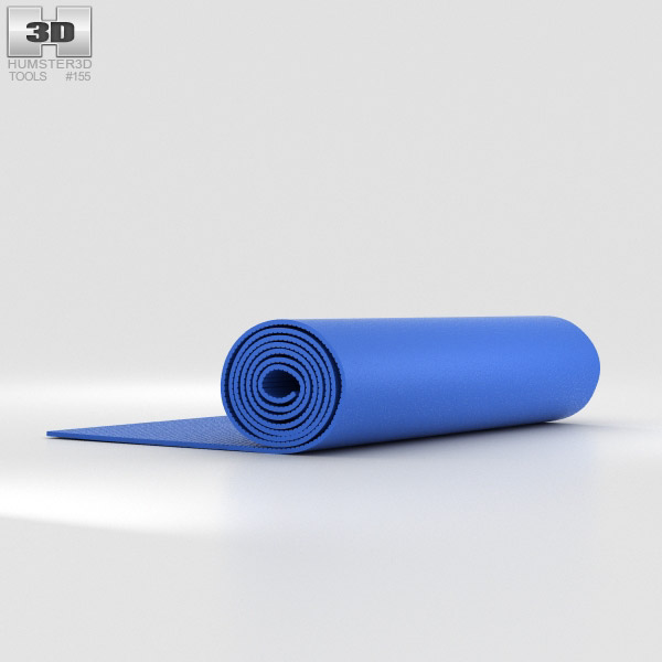 Yoga Mat 3D model - Download Sports Equipment on 3DModels.org