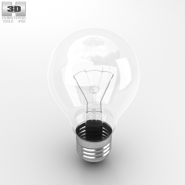 Light Bulb 3D model - Download Tools on 3DModels.org