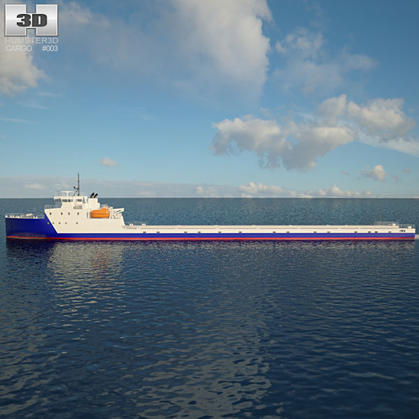 VARD 9 21 Module Carrier Vessel 3D model - Download Cargo ship on ...
