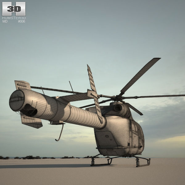 MD 900 익스플로러 헬리콥터 3D 모델 - 다운로드 헬리콥터 on 3DModels.org