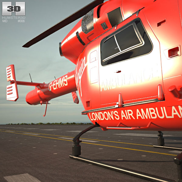 MD 900 Explorer 3D model - Download Helicopter on 3DModels.org